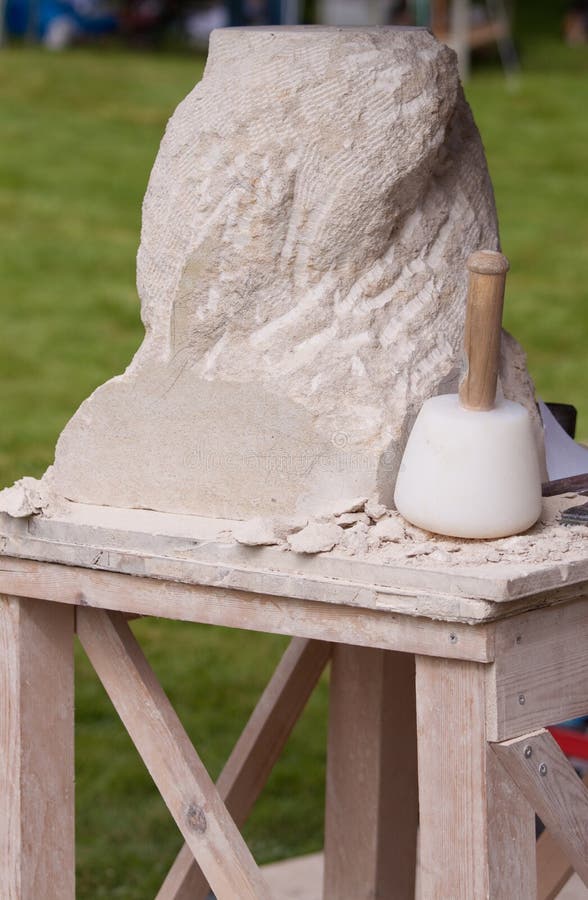 Sculpture in Progress stock image. Image of sculpture - 10630571