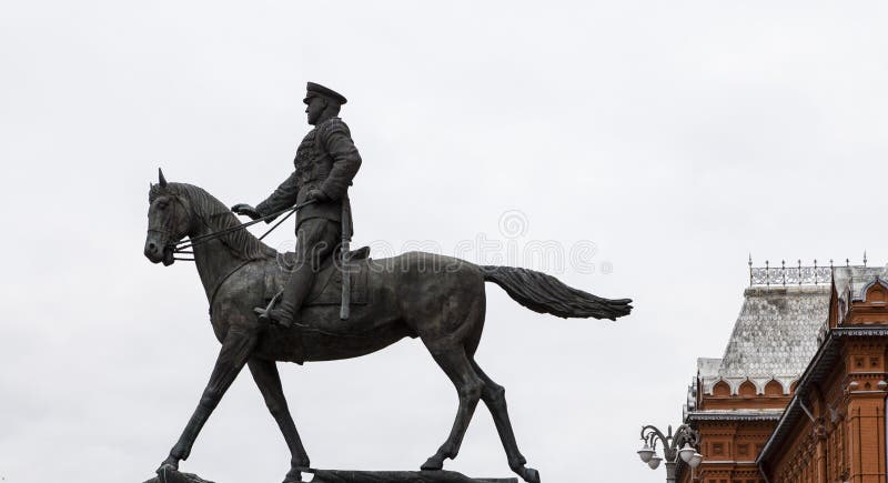 The Sculpture in Red Square, Moscow Editorial Stock Photo - Image of ...