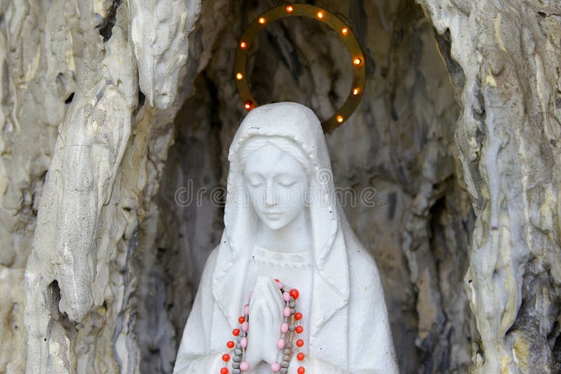 Sculpture of saint maria stock photo. Image of sculpture - 54067972