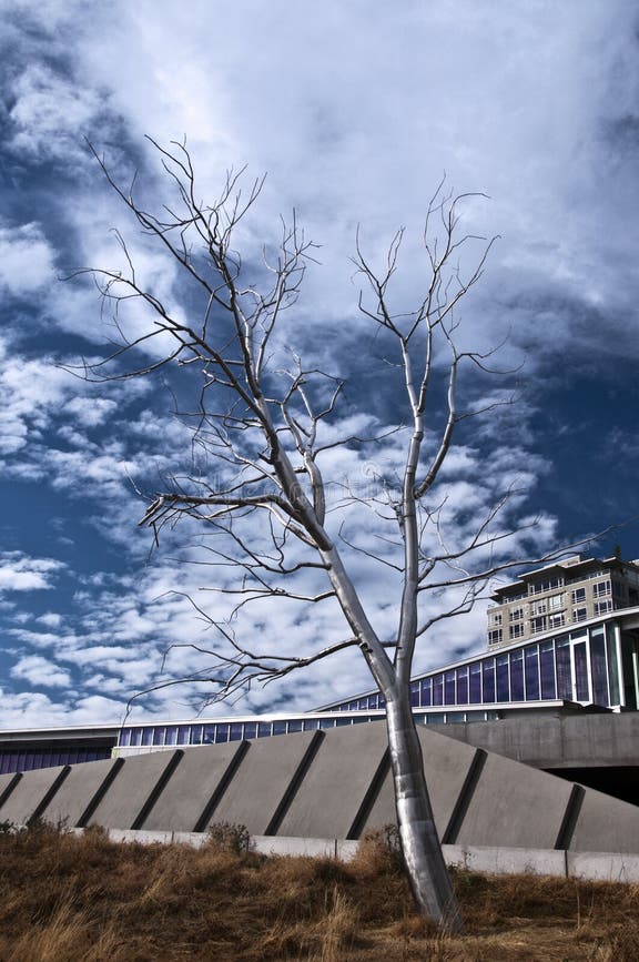 Sculpture Split in Seattle Olympic Sculpture Park Editorial Photography ...