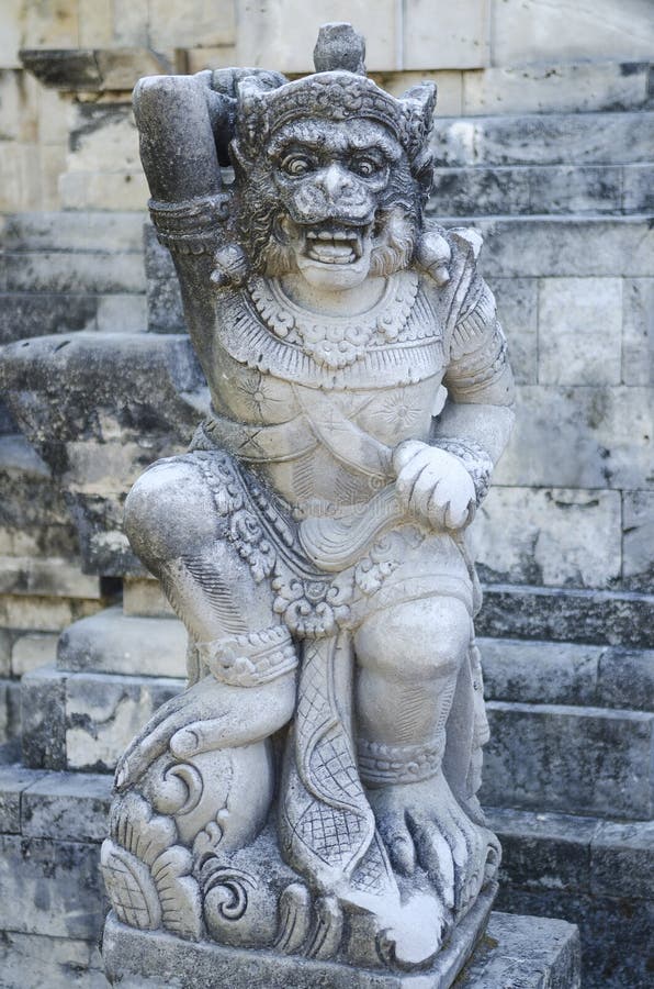 Sculpture in Temple Bali Indonesia Stock Photo - Image of culture ...