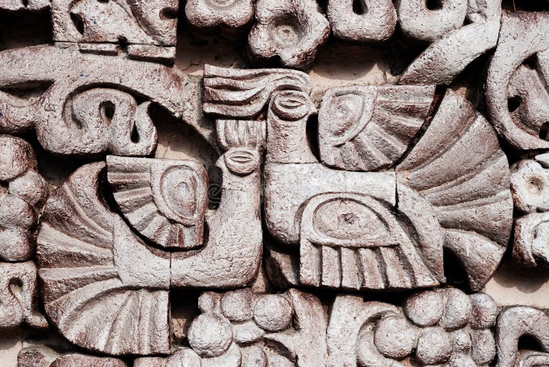 Ancient Mayan Glyphs stock photo. Image of mask, rain - 5456276