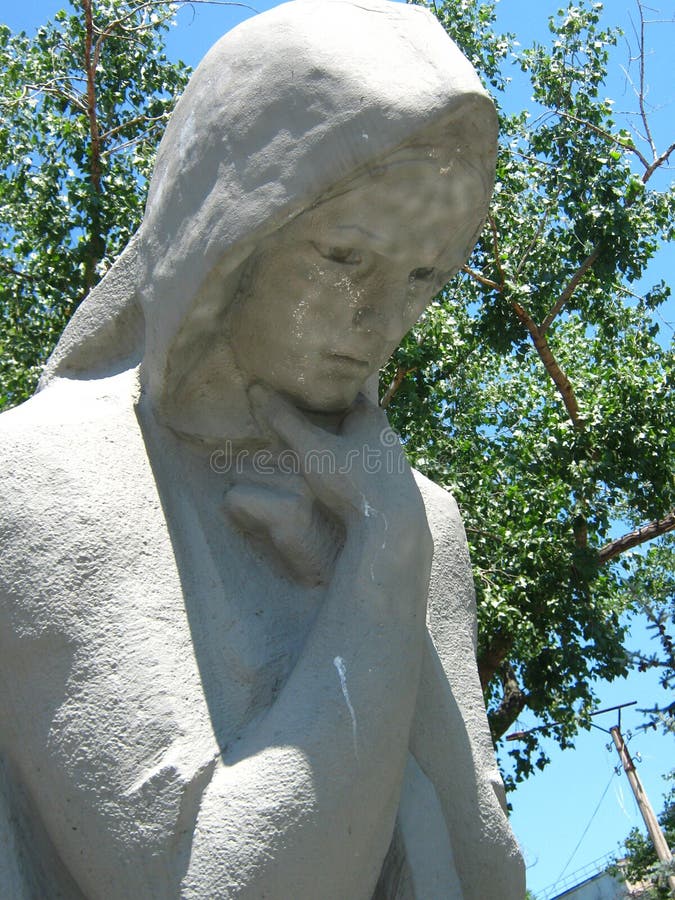 Sculpture stock image. Image of sorrow, construction - 50648285