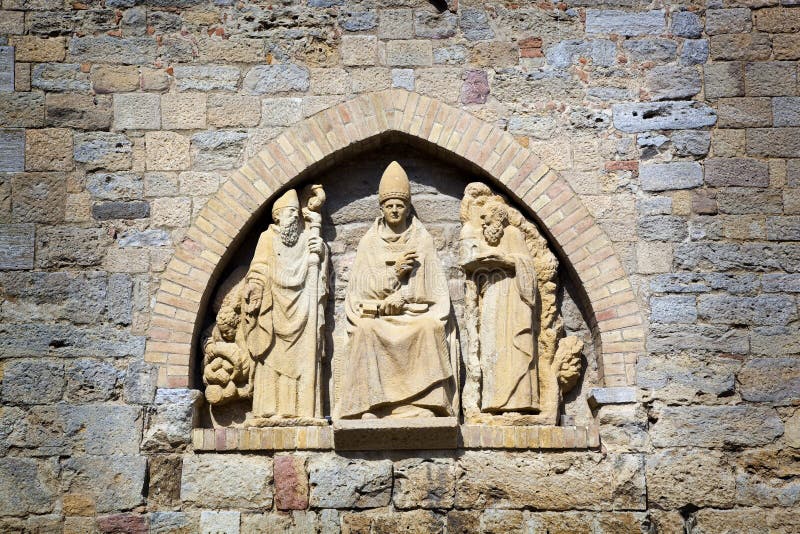 Sculptures in an alcove stock photo. Image of wall, religious - 13193974