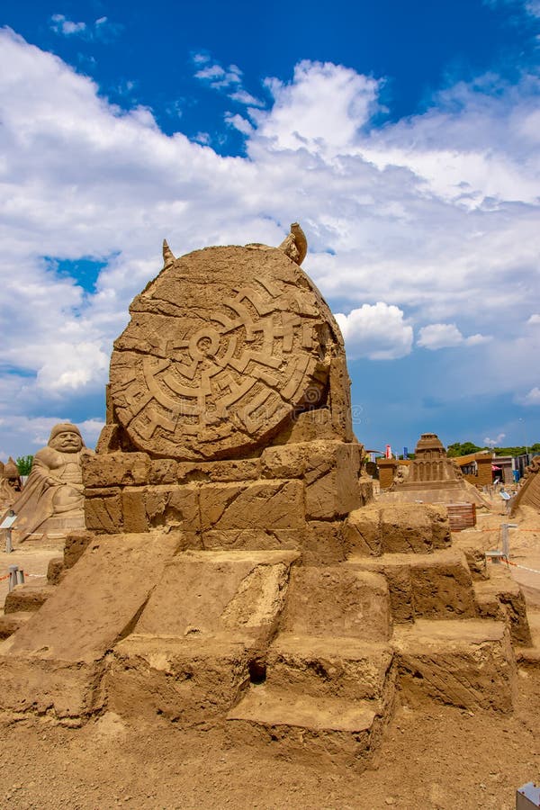 Sculptures Made of Sand in the Sand Sculpture Museum in Antalya ...
