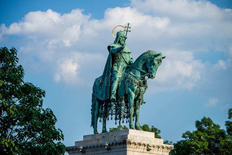 Sculputre of St Stephan stock photo. Image of architecture - 78463034
