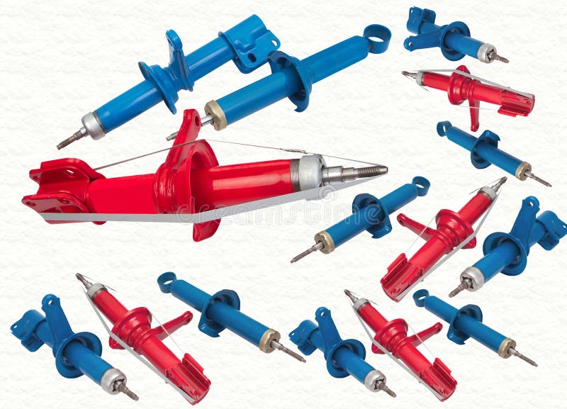 Scuotere-assorbitore immagine stock. Immagine di salto - 3581555