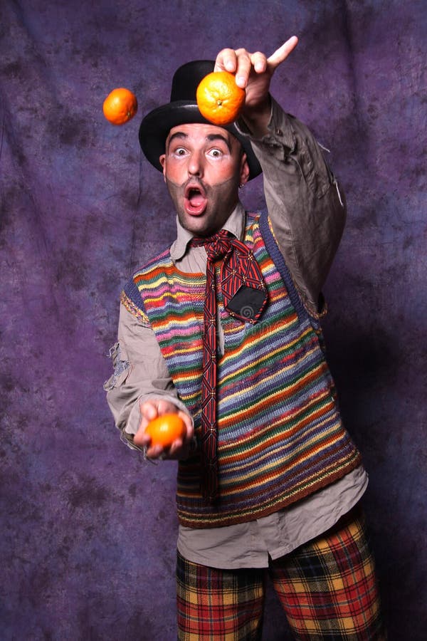 Scuotere Lievemente Del Pagliaccio Immagine Stock - Immagine di partito ...