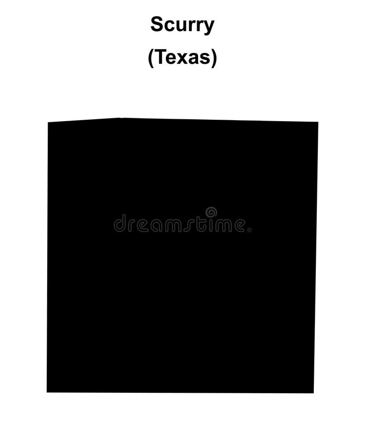 Scurry outline map stock vector. Illustration of vector - 361793987