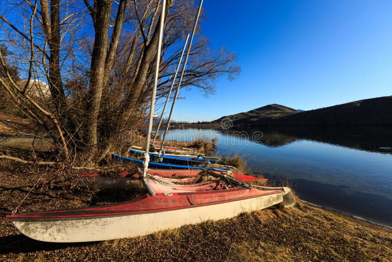 Scuttled sailing boat stock image. Image of shipping - 57869181