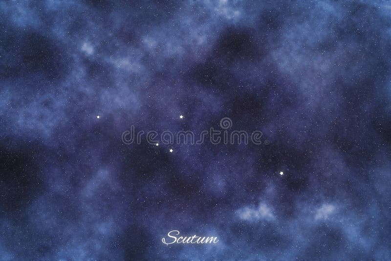 Scutum Star Constellation, Brightest Stars , Shield of Sobieski, Shield ...