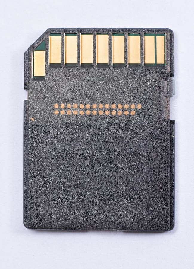 Sd card stock photo. Image of safe, digital, back, equipment - 28672162