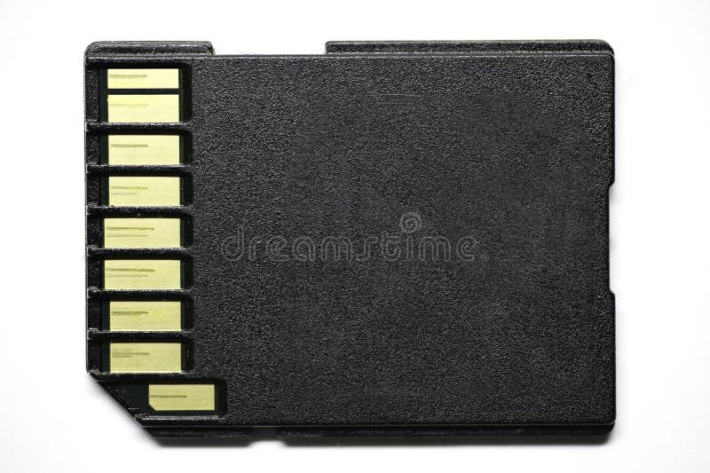 SD card back stock image. Image of compact, white, digital - 175345383