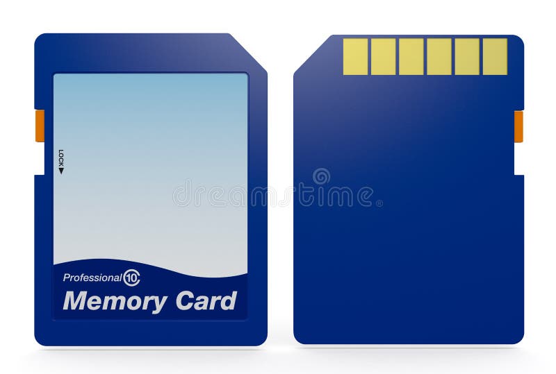 Memory Cards. stock vector. Illustration of black, memory - 12756383