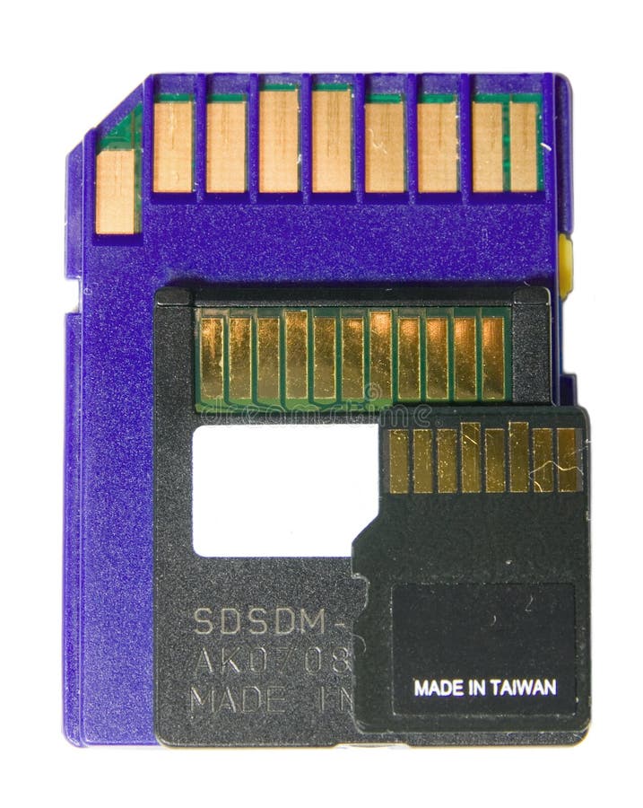 SD Card, Mini SD, And Micro SD Stock Photo - Image of sdxc, gigabytes ...