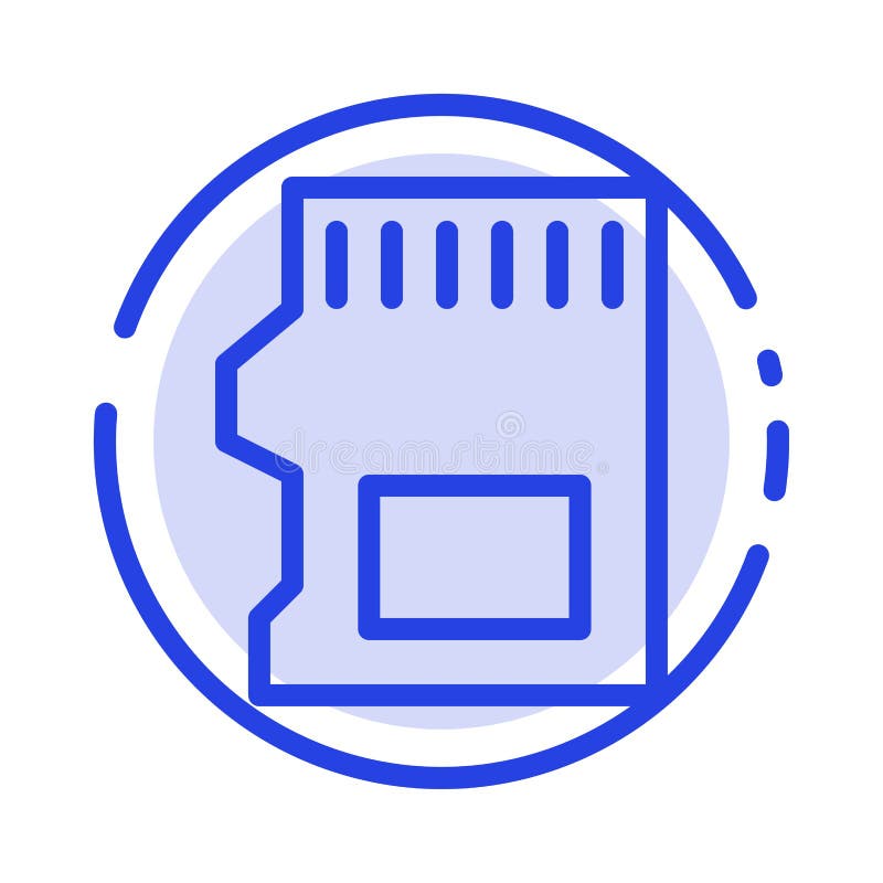 SD Card, SD, Storage, Data SOlid Icon Website Banner and Business Logo ...