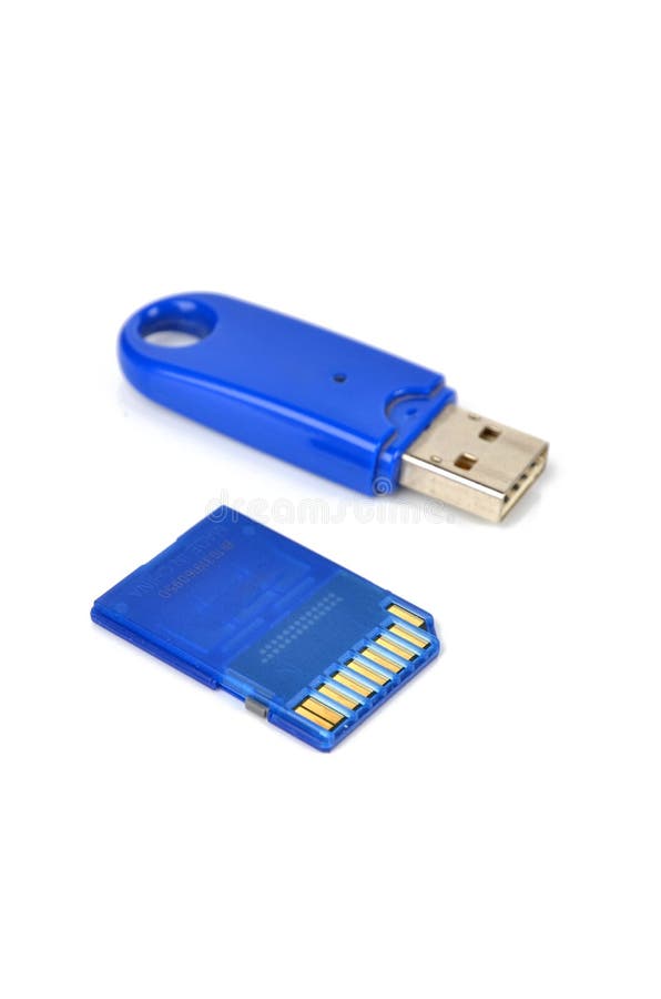 USB Flash Disk and Sim Card Stock Image - Image of coverage, chip: 27953953