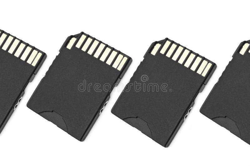 SD cards stock photo. Image of digital, computer, information - 19896446