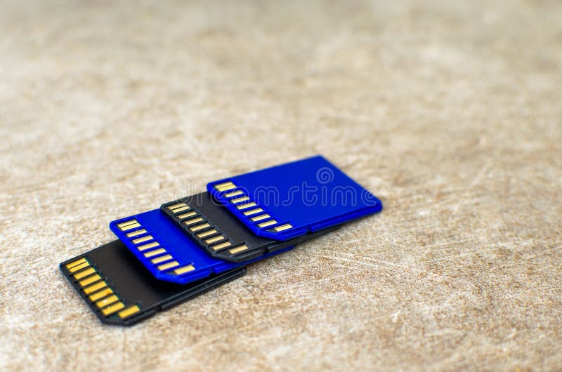 Sd cards stock photo. Image of storage, slot, chip, technology - 58631060