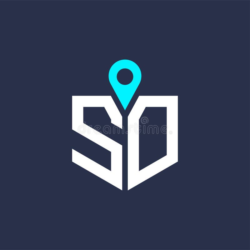 SD Location Logo Design for Recruitment and Navigation - Letter SD Logo ...