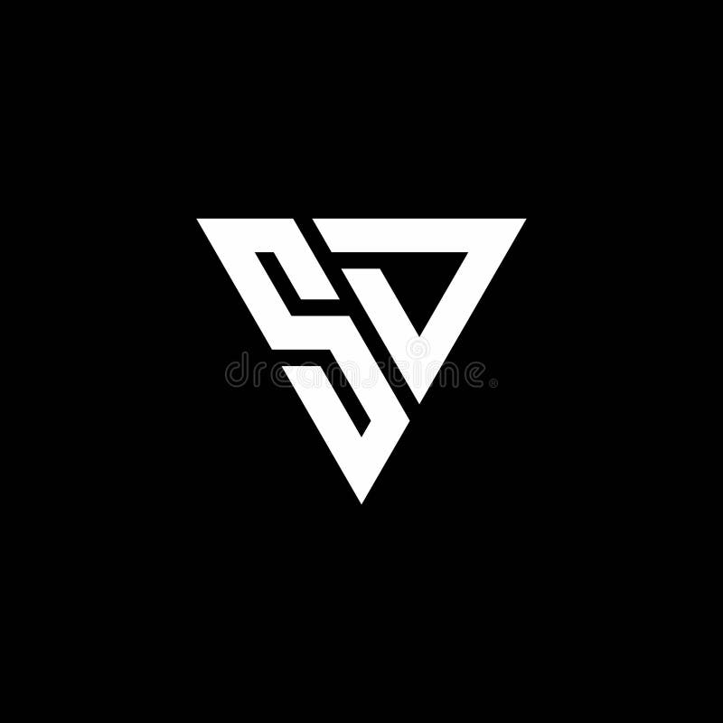 SD Logo Letter Monogram with Triangle Shape Design Template Stock ... SD Logo Letter Monogram with Triangle Shape Design Template Stock ...