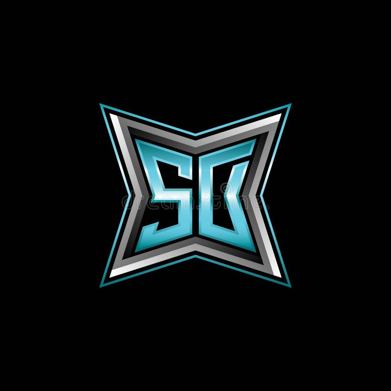 SD Logo Monogram Geometric Modern Design Stock Vector - Illustration of ...