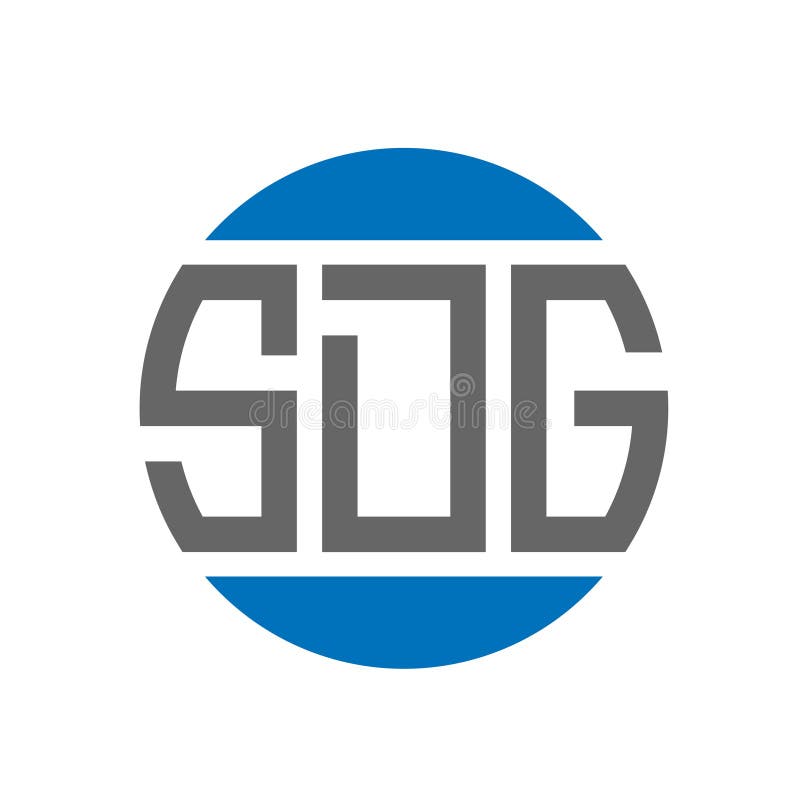 SDG Letter Logo Design on White Background. SDG Creative Initials ...