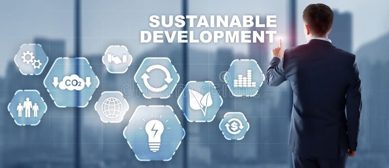 SDG - Sustainable Development Goals. Business Technology Concept Stock ...