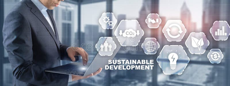 SDG - Sustainable Development Goals. Business Technology Concept Stock ...