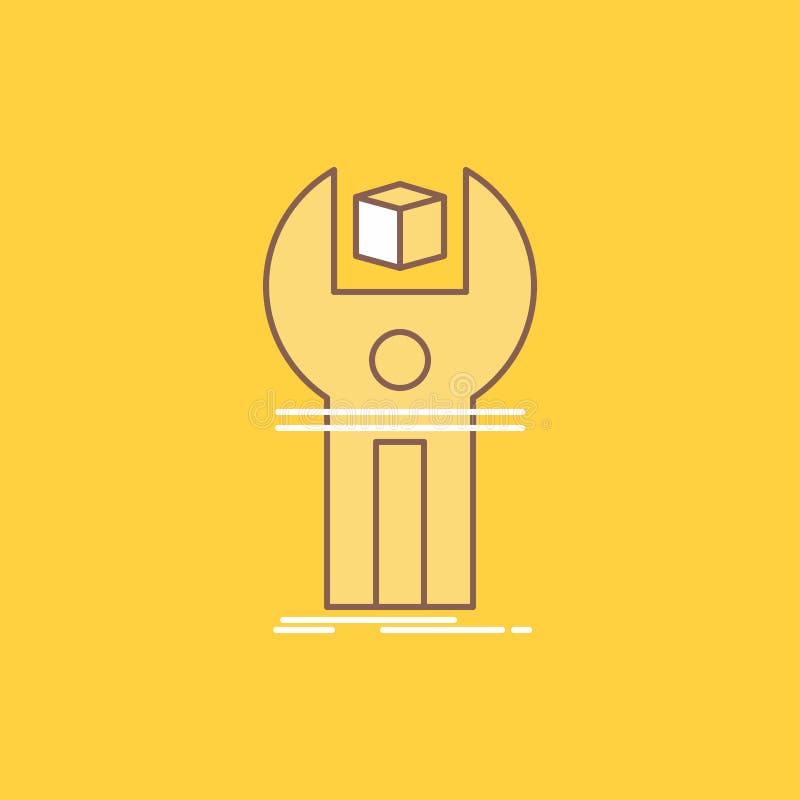 SDK, App, Development, Kit, Programming Flat Line Filled Icon ...