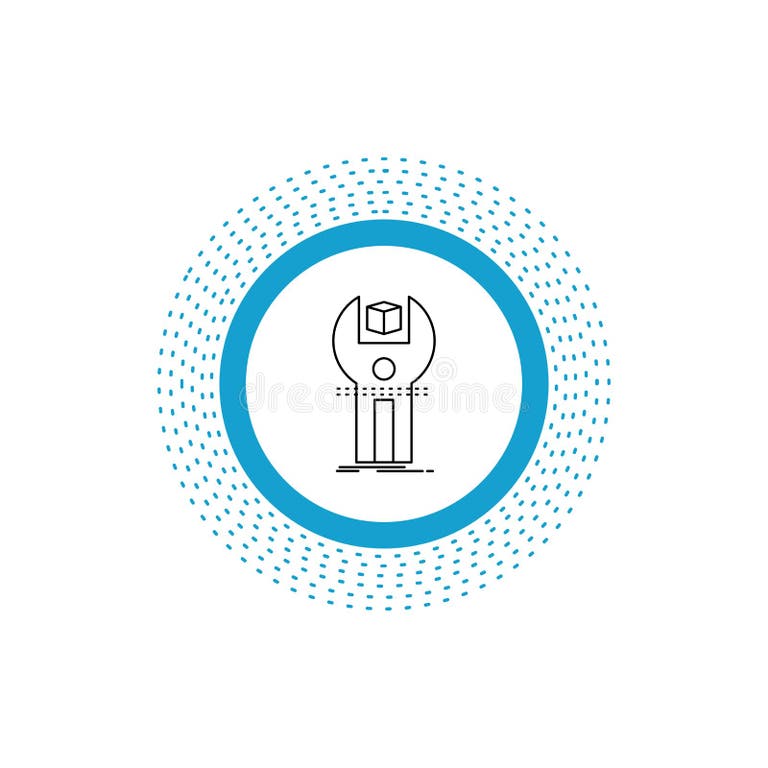 SDK, App, Development, Kit, Programming Line Icon. Vector Isolated Illustration Stock Vector ...