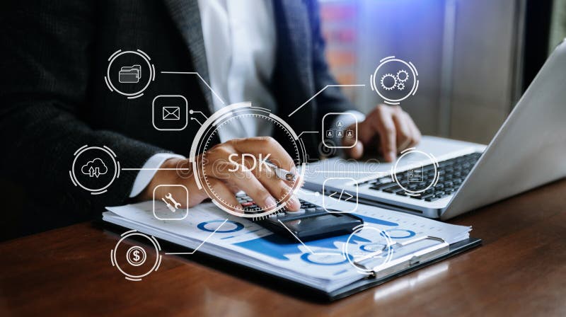 SDK Software Development Kit Programming Language Technology Concept ...