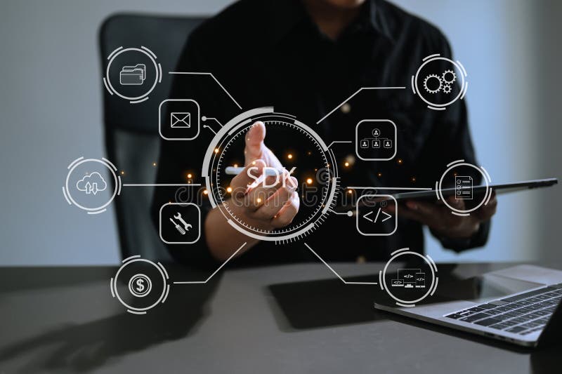 SDK Software Development Kit Programming Language Technology Concept ...