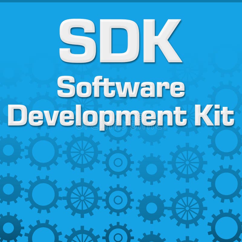 Software Development Blue Graphical Bar Stock Illustration ...