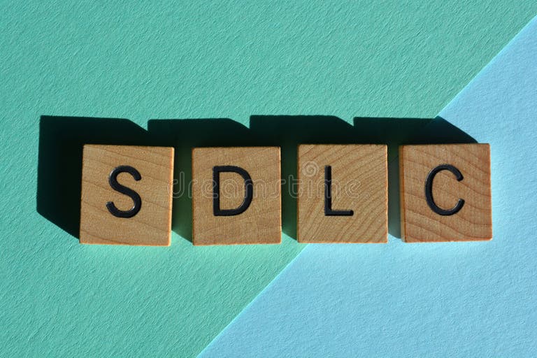 SDLC Acronym, Software Development Life Cycle Stock Photo - Image of ...