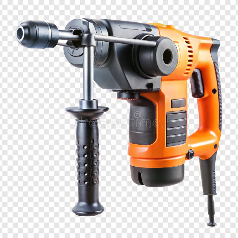 SDS Hammer Drill Transparent Background Stock Illustration ...
