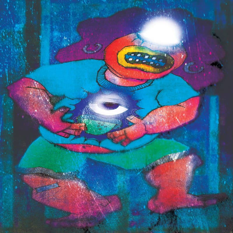 ¡Señora Arooga! stock de ilustración. Ilustración de surrealista - 50734948