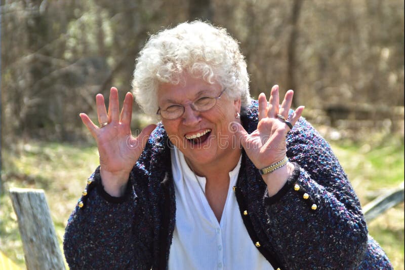 Señora divertida imagen de archivo. Imagen de risa, riéndose - 715783