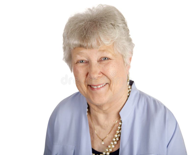 Señora mayor contenta imagen de archivo. Imagen de setenta - 2683289