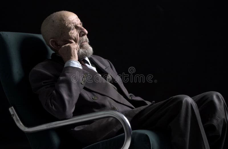 Se reposer et penser photo stock. Image du oeil, désespéré - 831242