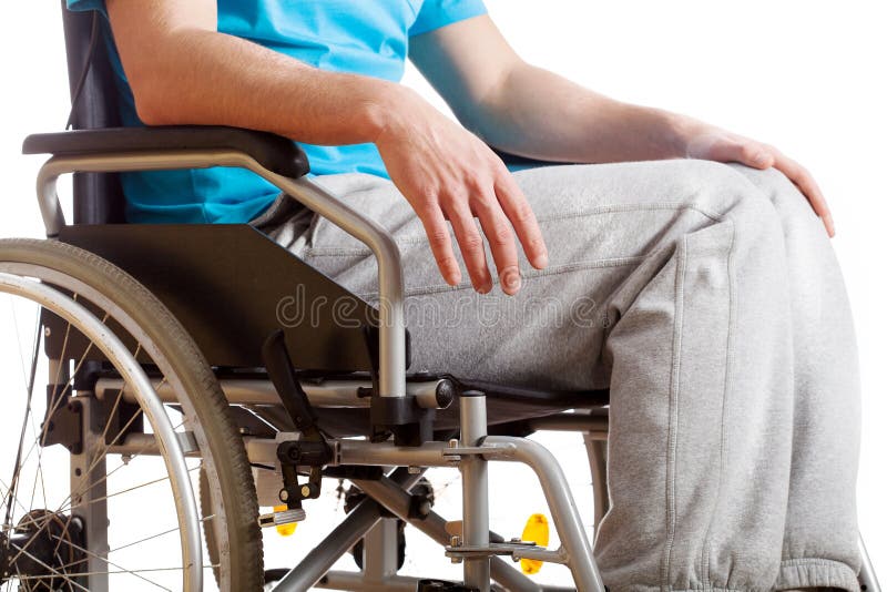 Se Reposer Sur Le Fauteuil Roulant Image stock - Image du ajustement ...