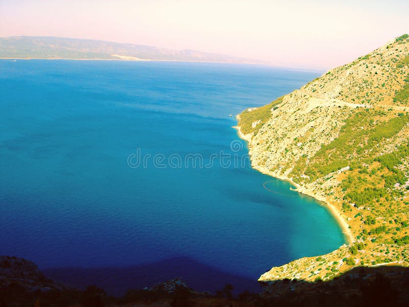 Sea stock image. Image of mountain, deep, blue, nature - 51289073