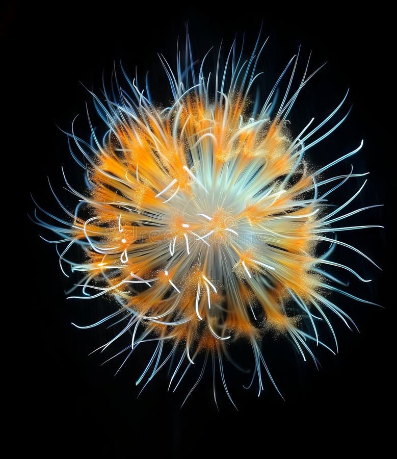 Sea Anemone is Beautiful and Delicate Creature Stock Photo - Image of ...