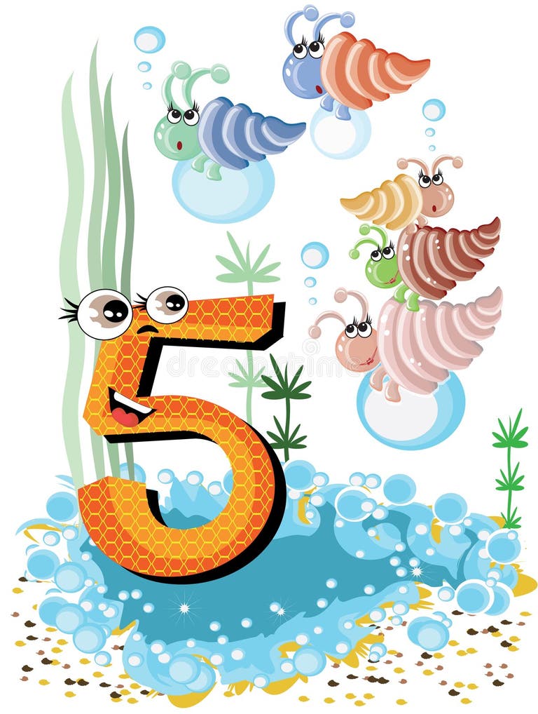 Number Five Animals Stock Illustrations – 227 Number Five Animals Stock ...