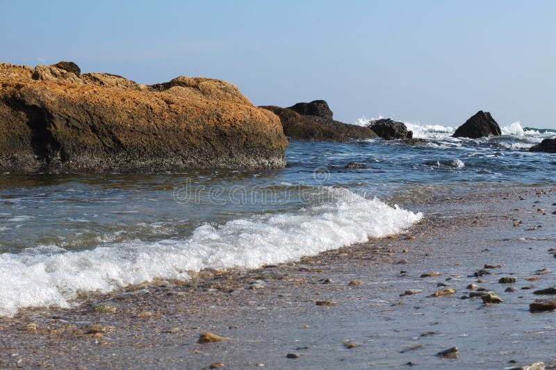 Sea and autumn stock photo. Image of white, cool, autumn - 61530646