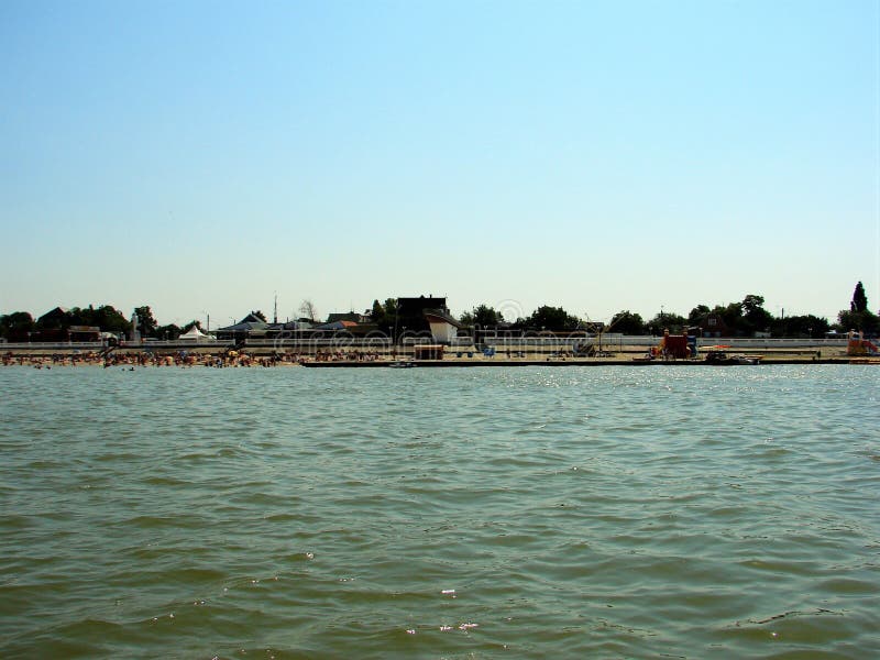 Sea of Azov stock photo. Image of coast, background, tourist - 65848554