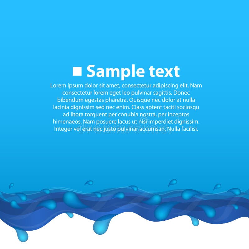 Sea background stock vector. Illustration of beach, blue - 49539621