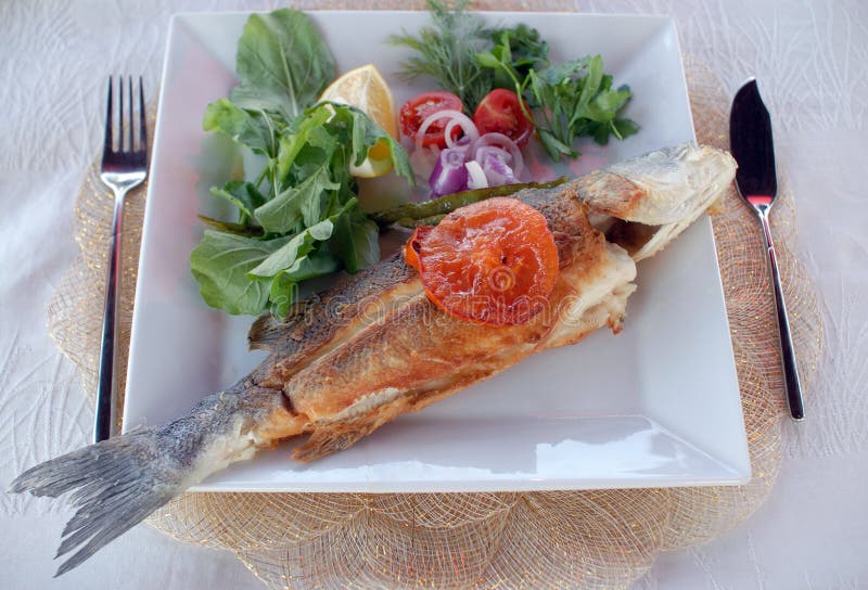 Sea bass stock image. Image of meal, photograph, organic - 9679207