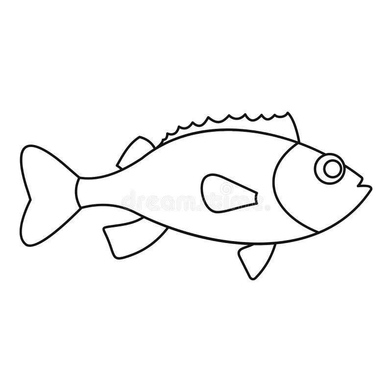 Bass Fish Outline Stock Illustrations – 1,684 Bass Fish Outline Stock ...