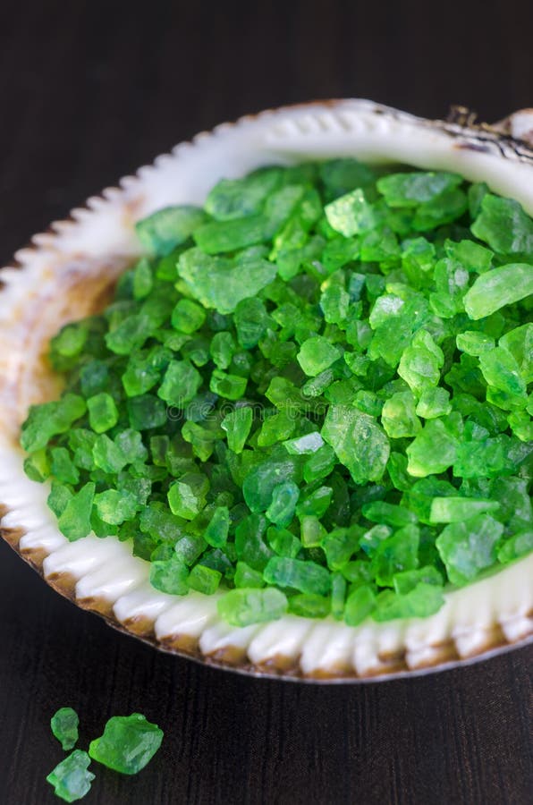 Sea bath salt stock photo. Image of essence, cockleshell - 47040704